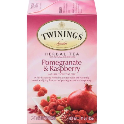 Twinings of London Pomegranate Raspberry Herbal Tea