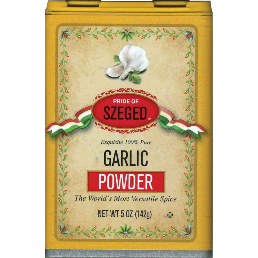 Szeged Garlic Powder Spice Tin