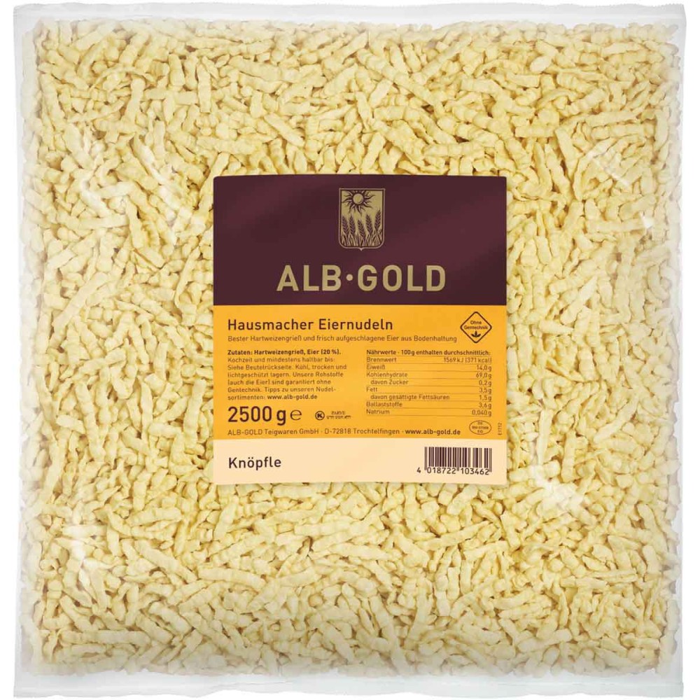 Alb-Gold Knopfle Spaetzle